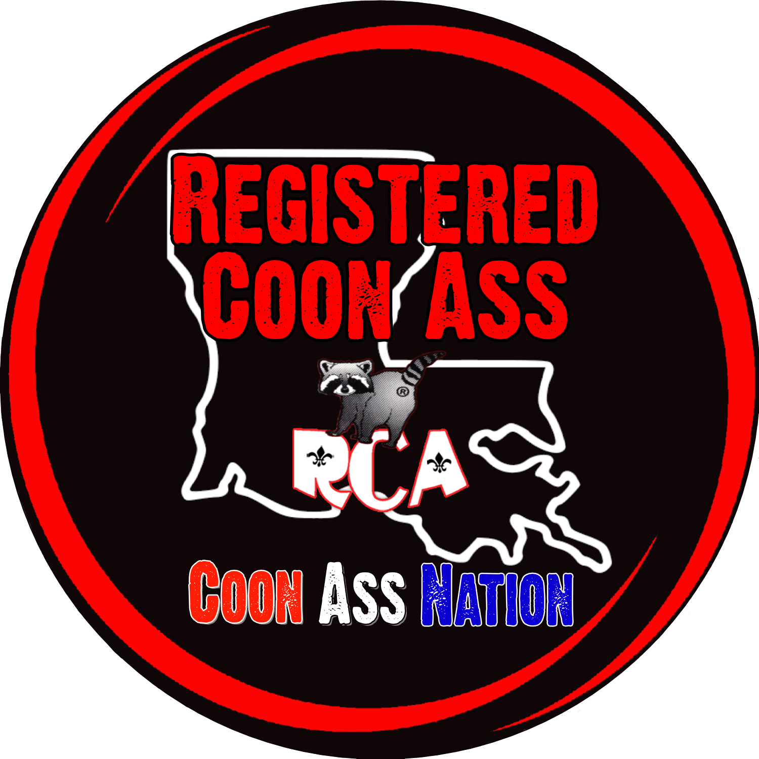 RCA round 5" sticker – Jamie Bergeron Gear